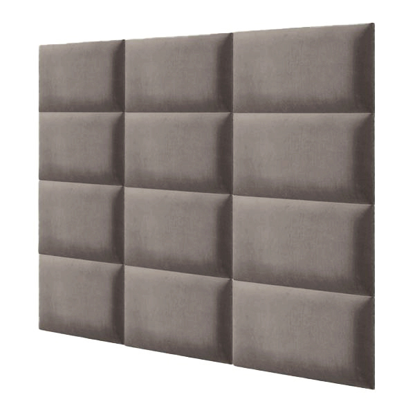 WEAVE természetes parafa 3D falpanel - sötétzöld